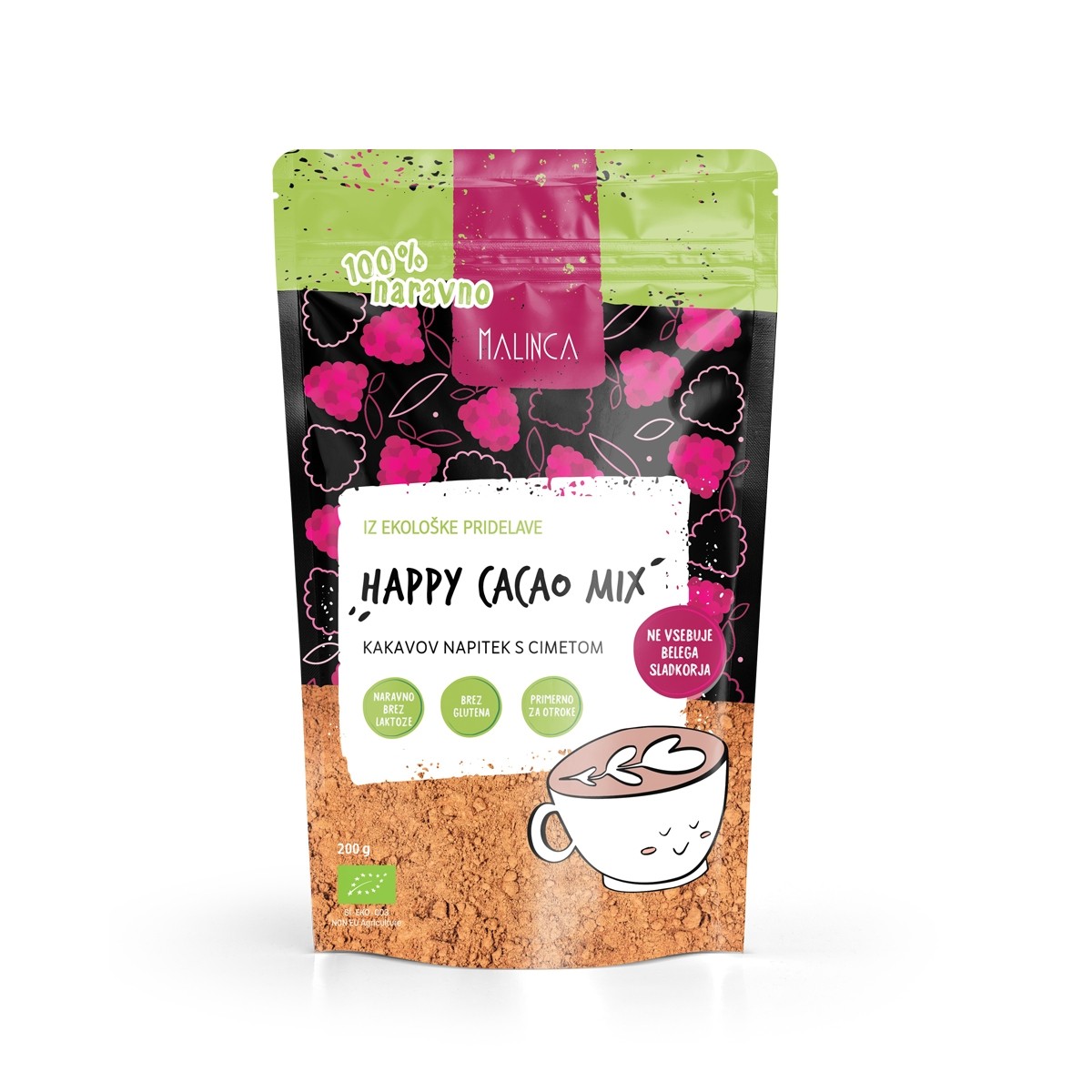 Happy Cacao Mix BIO 200g | Malinca.de